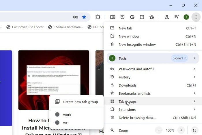 Chrome's new features for Tab Groups will let you pin & organize your ...