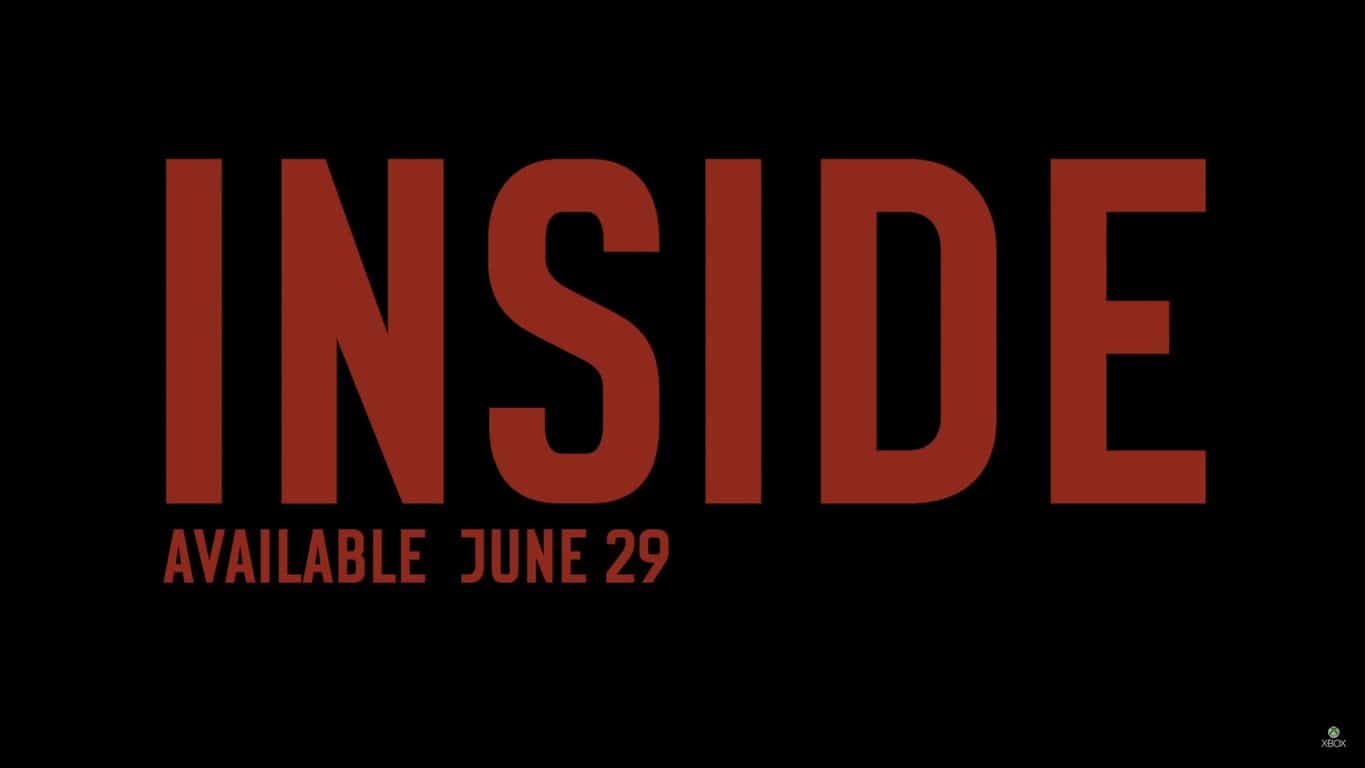 Indie game Inside, from Playdead, available now exclusively for Xbox One