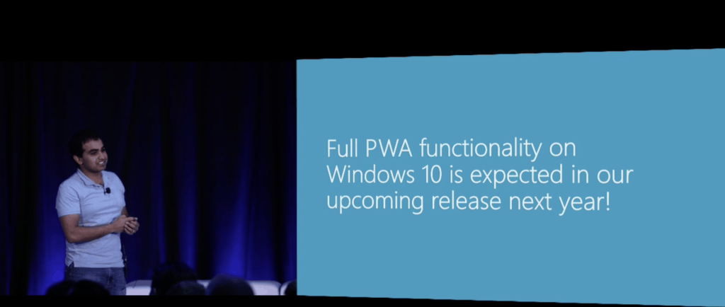 Windows 10 version 1803 will bring full support for Progressive Web Apps