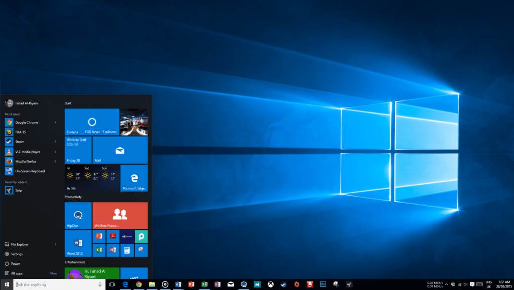 Leaked Windows 10 Threshold 2 release notes include Jump Lists improvements