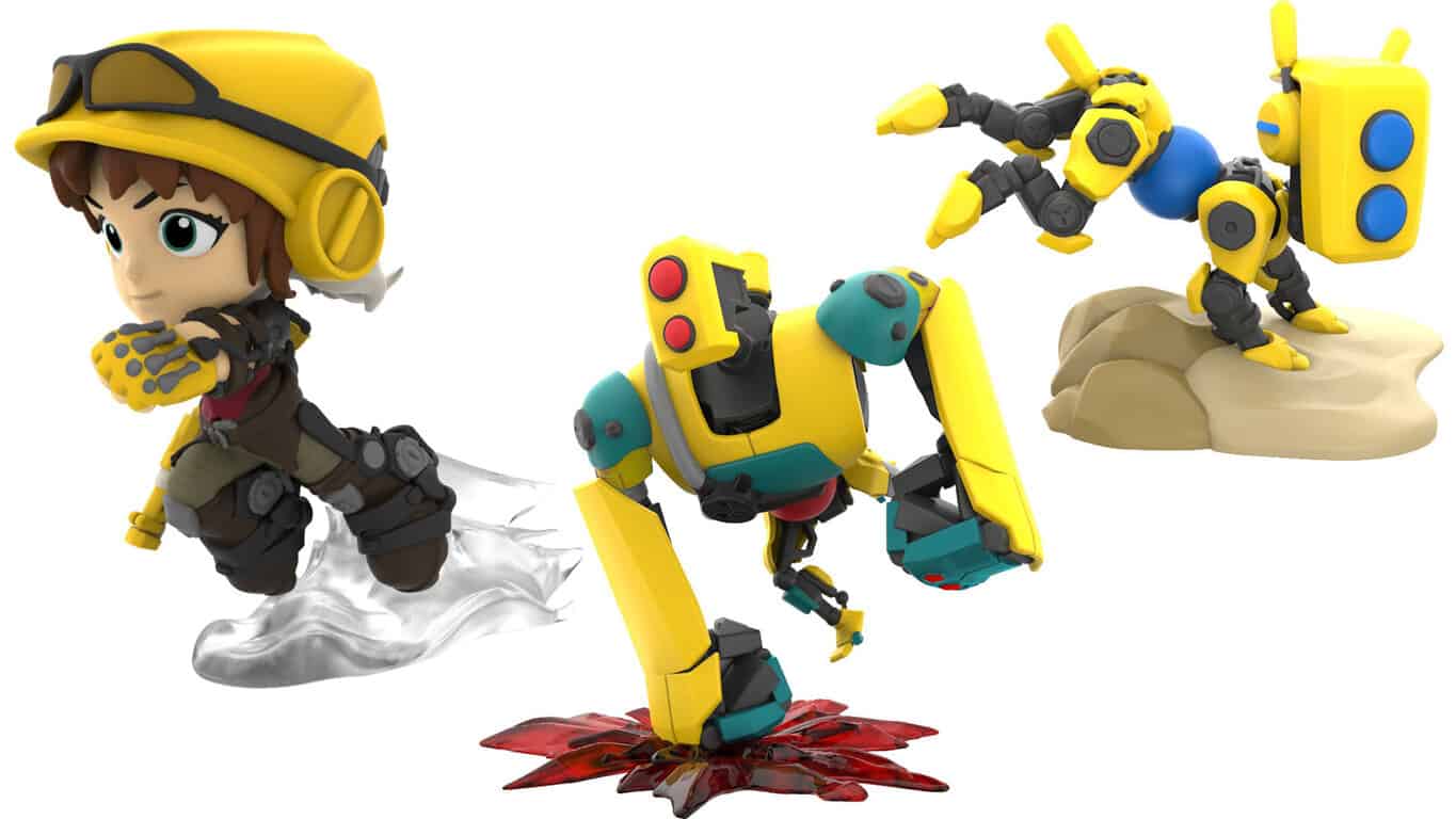 Xbox One video game ReCore gets special anime style figures