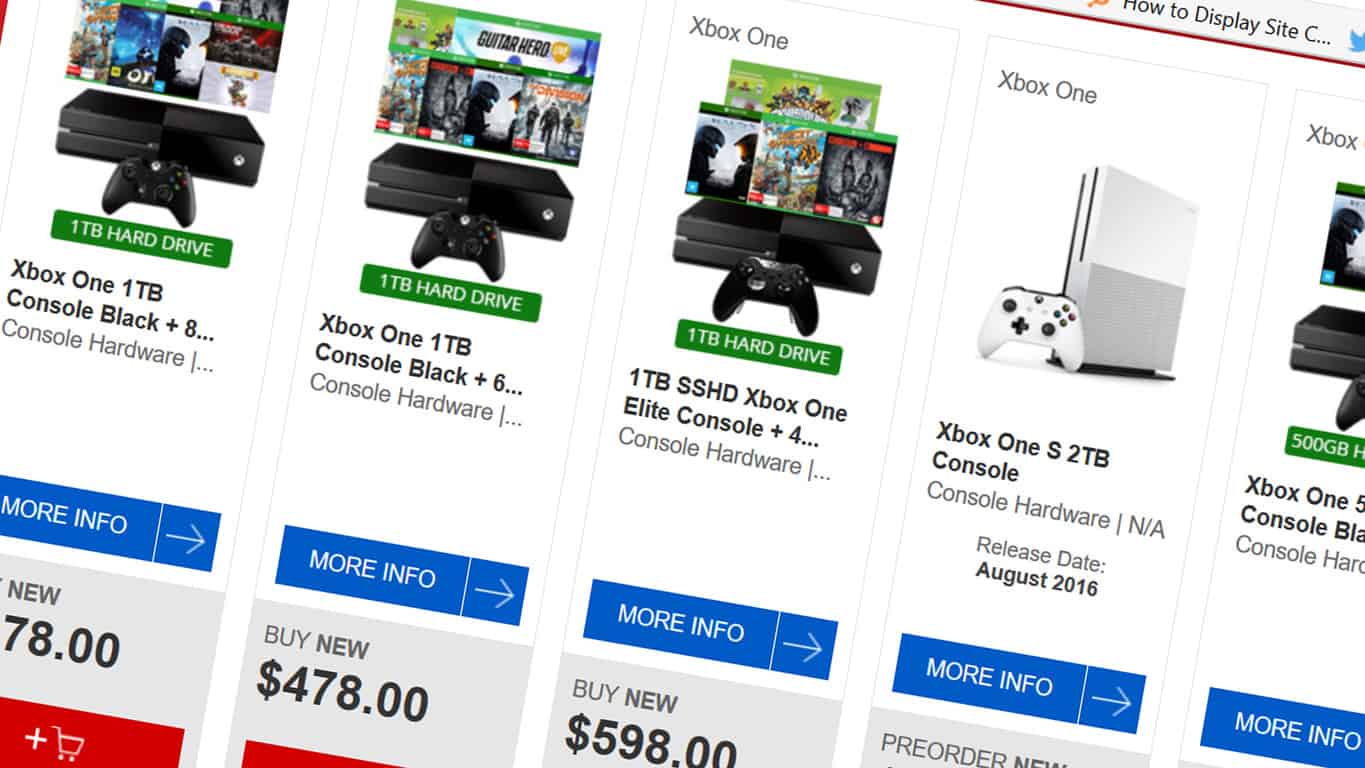 There are some big discounts on the Xbox One console happening in Australia