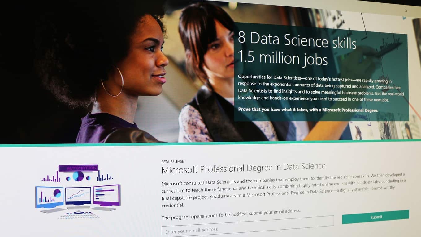Microsoft announces new Professional Degree program