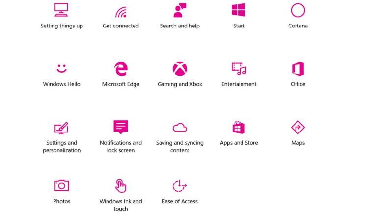 Windows 10 Get Started app updated with more content