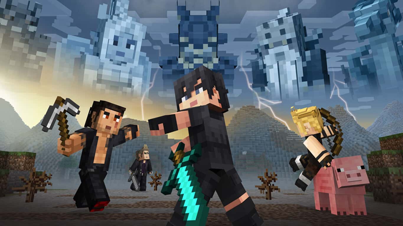 Minecraft Final Fantasy XV Skin Pack now available on Xbox One & Windows 10