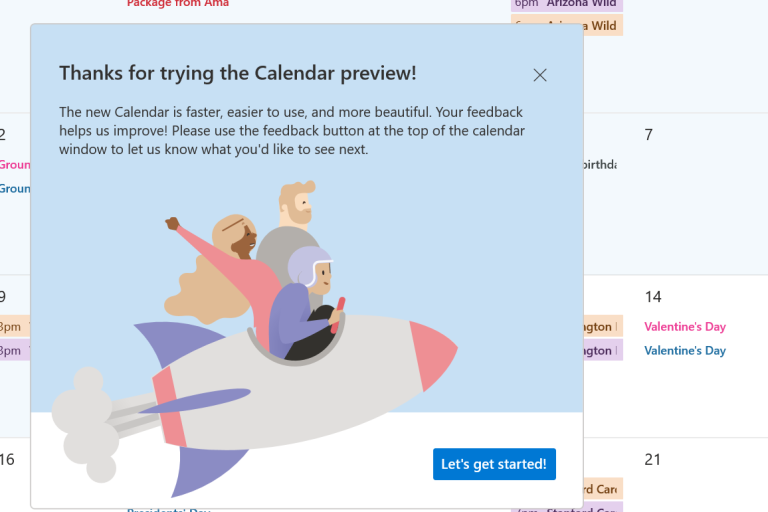 Microsoft updates Calendar with Windows 10 Insider build 19564 ...