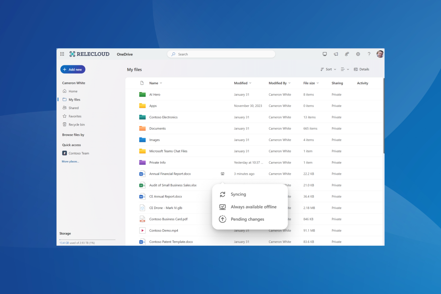 How to Change OneDrive Sync Settings on Windows 10