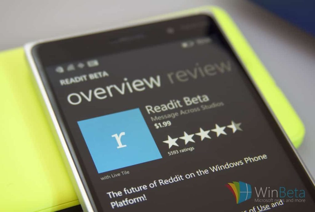 Reddit app Readit receives Windows Universal app UI update for WM10