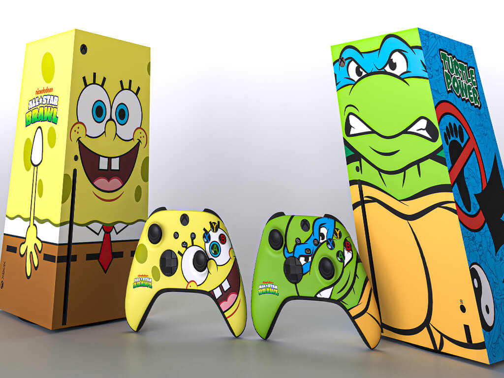 Ninja Turtles and SpongeBob Xbox Series X consoles announced