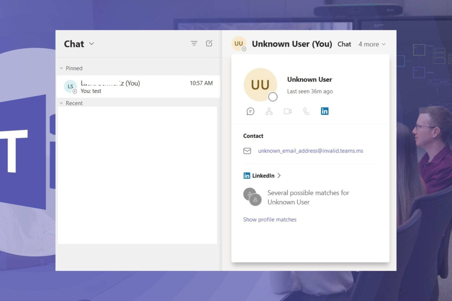 How to Solve The Microsoft Teams Unknown User Error
