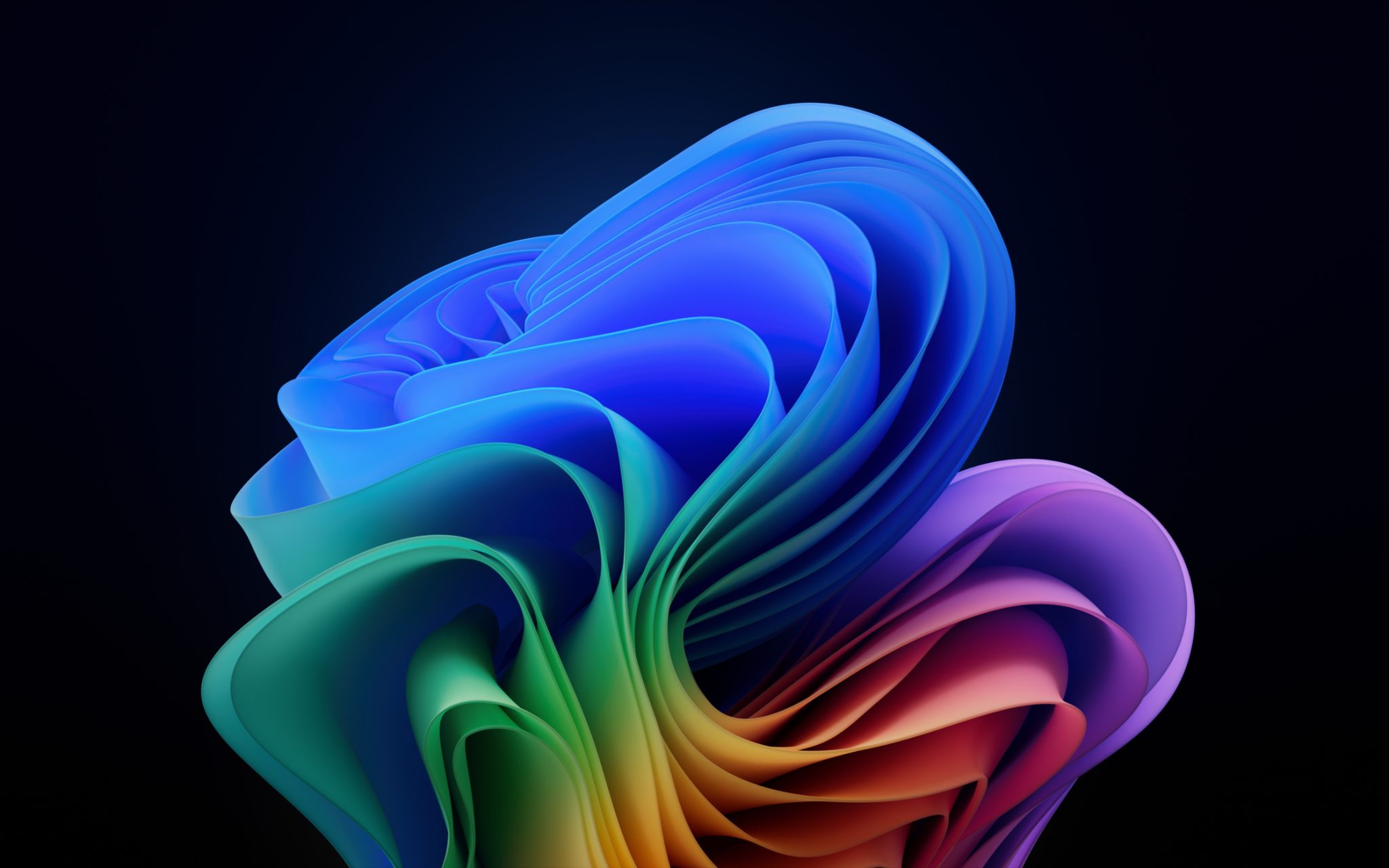 The new Windows 11 Copilot-themed wallpaper leaked online