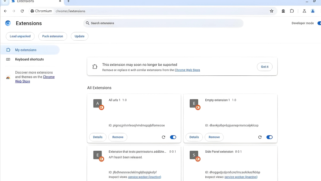 Google Chrome Prepares to warn users before disabling Manifest v2 extensions