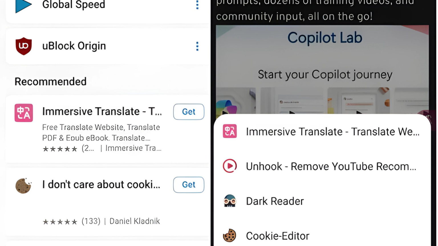 Microsoft Edge on Android gains more extensions with ability to install ...