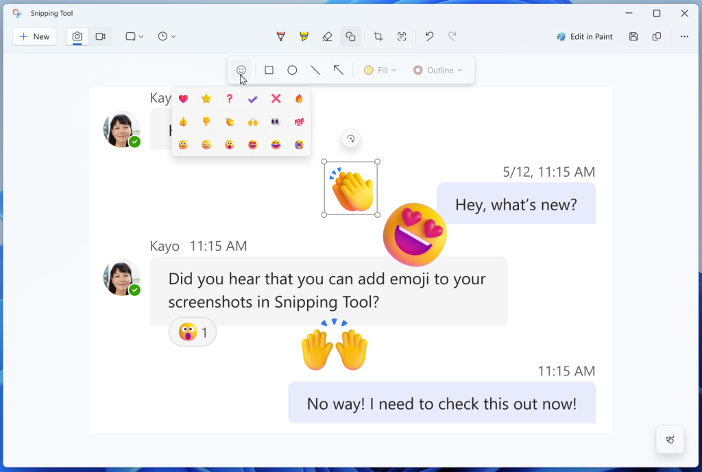 More features coming to Paint and Snipping Tool, confirms Microsoft