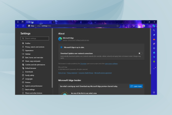 WebUI 2.0 improves Microsoft Edge's performance at the cost of acrylic ...