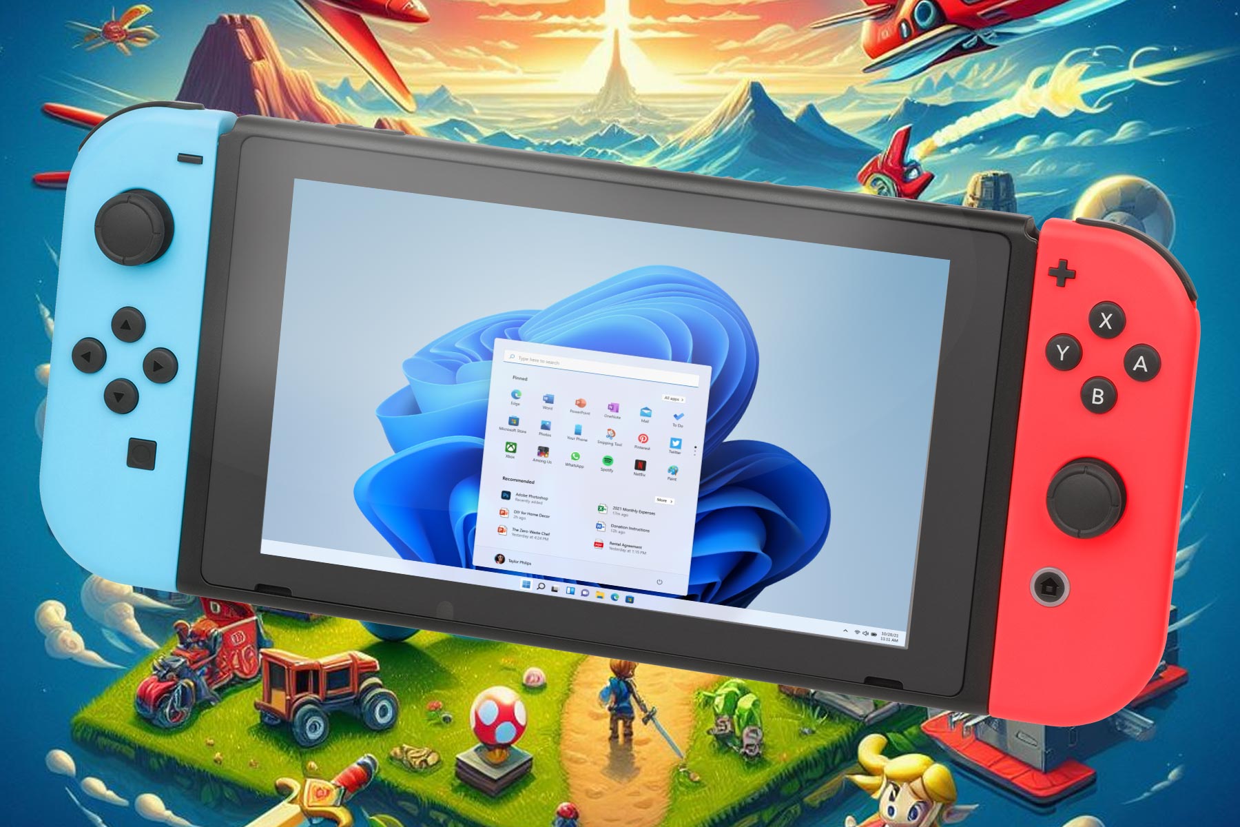Windows 11 on Nintendo Switch: Great idea plagued by abysmal performance