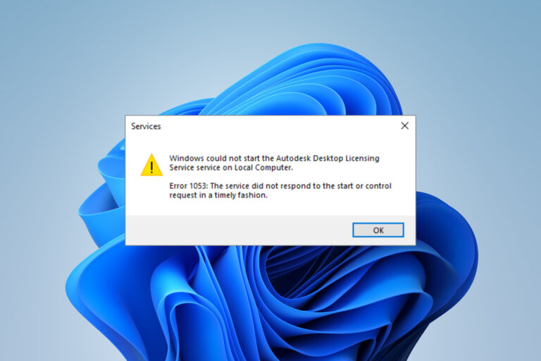 Services.msc Error 1053: 6 Quick Ways to Fix it
