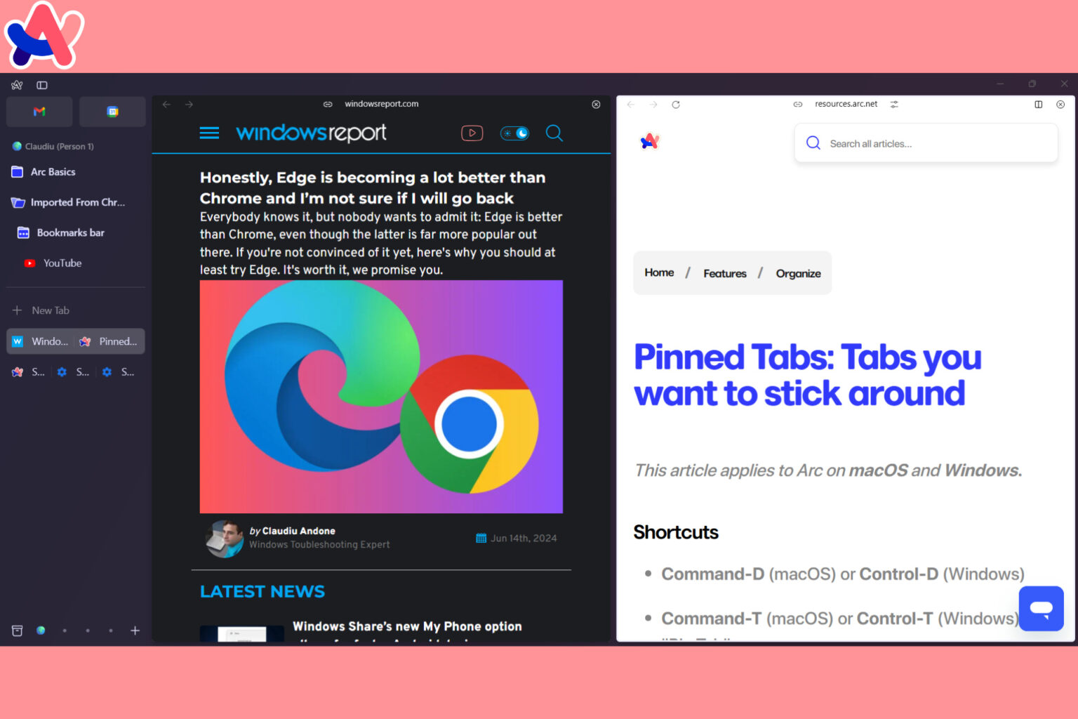 How to Open Multiple Windows in Arc Browser