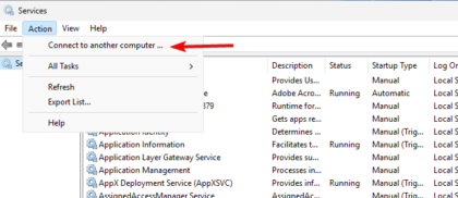 Use Services.msc to Connect to Another Computer [How to]