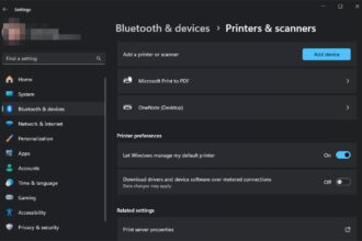 How to Manage Devices and Printers in Windows 11