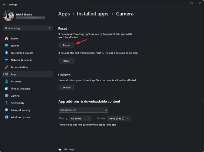 How to Repair Apps and Programs in Windows 11