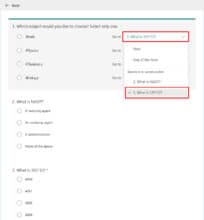 Microsoft Forms Branching Not Working: Fixed