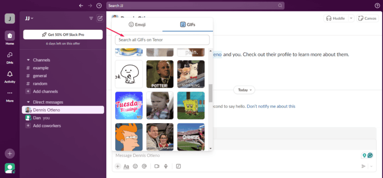 How To Send a GIF in Slack in 5 Easy Steps