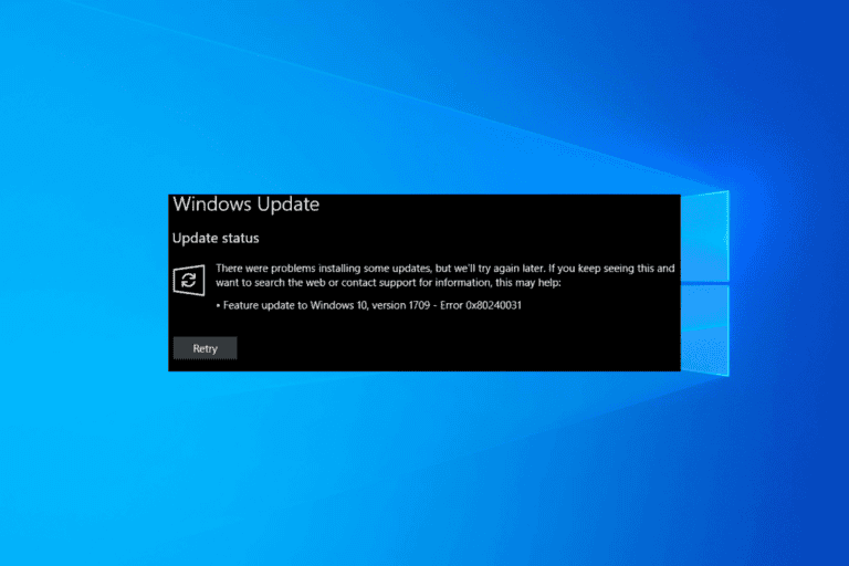 How to Fix Windows Update Error 0x80240031