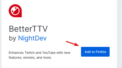 BetterTTV For Firefox: How to Install & Activate it
