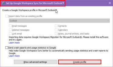 Google Workspace Sync for Microsoft Outlook for Multiple Accounts [Guide]