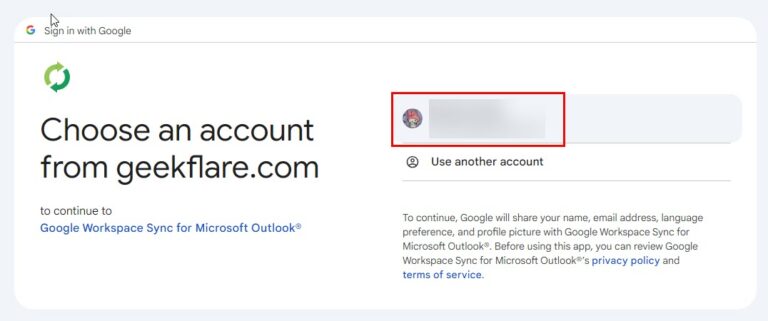 Google Workspace Sync for Microsoft Outlook Not Working [Fixed]