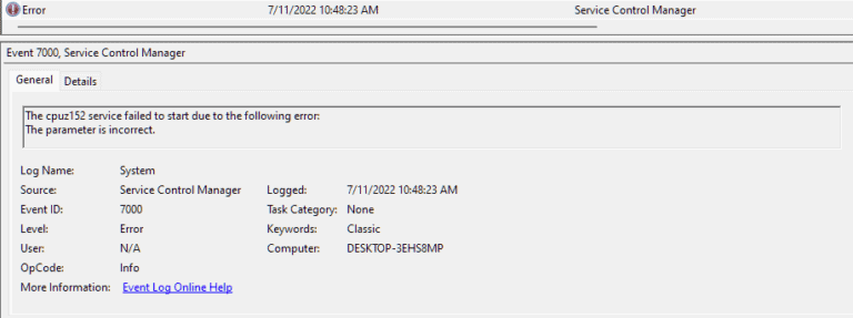 Fix Service Control Manager Errors Event ID 7000 [Updated 2025]