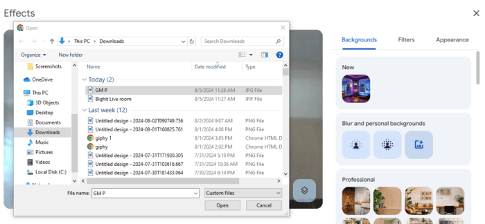 Google Meet Backgrounds for Free - How To Change Them Easily