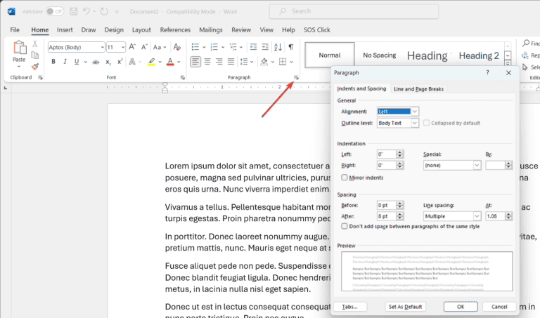 How to Set Double Space in Microsoft Word: 4 Easy Ways