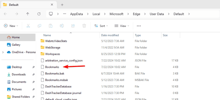 Microsoft Edge Bookmarks Location: How to Access it