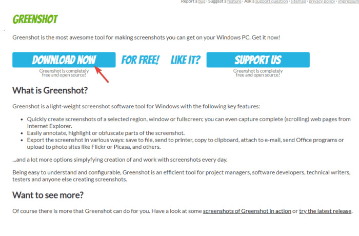 How to Fix GreenShot Not Working on Windows 11