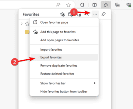 Microsoft Edge Bookmarks Location: How to Access it