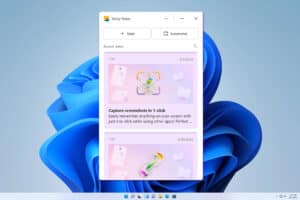 Remove Sticky Notes Preview on Windows 11: How to do it