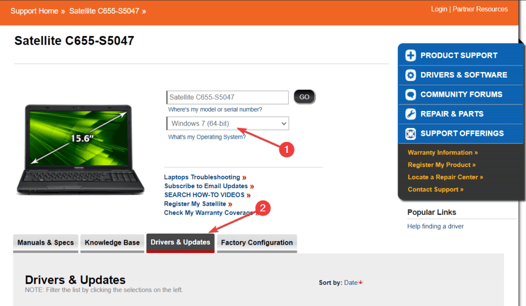 Toshiba Satellite C655 drivers: How to Get and Install