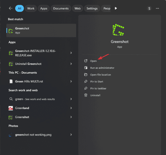 How to Fix GreenShot Not Working on Windows 11