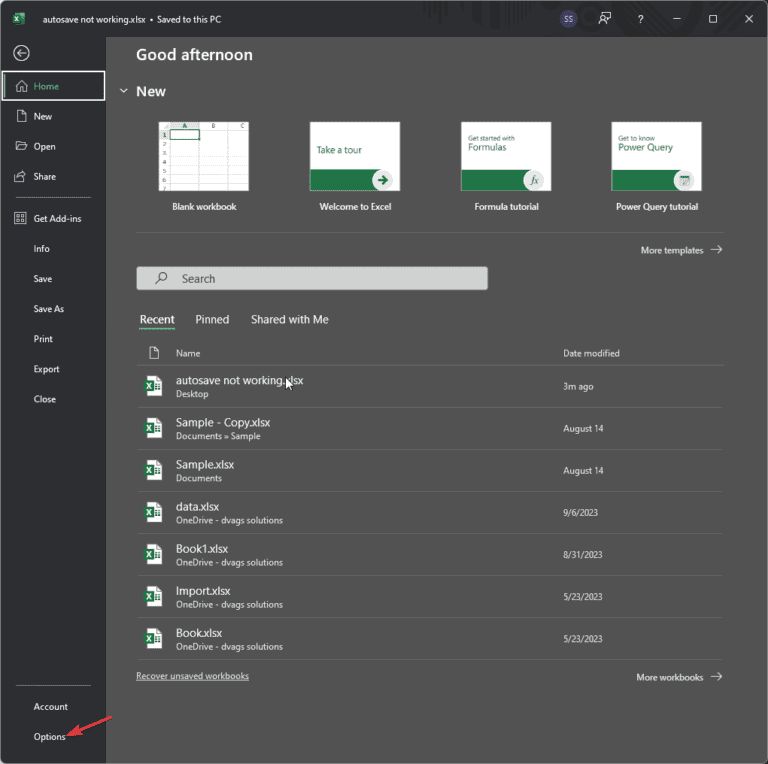 How To Fix Excel Autosave Button Missing 6315