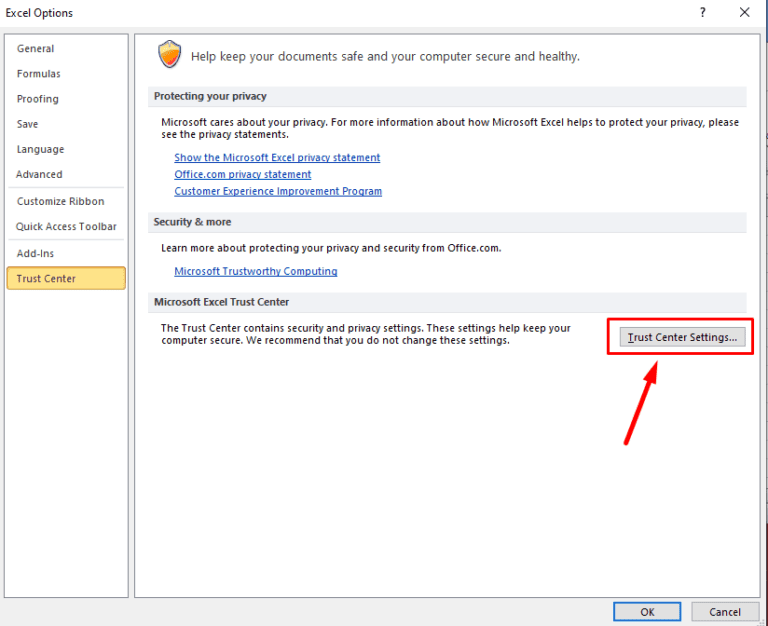 Excel Enable Macros - Quick How-To Guide