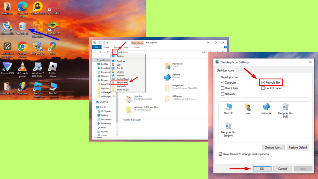 Where Is The Recycle Bin in Windows 10? [Explained]