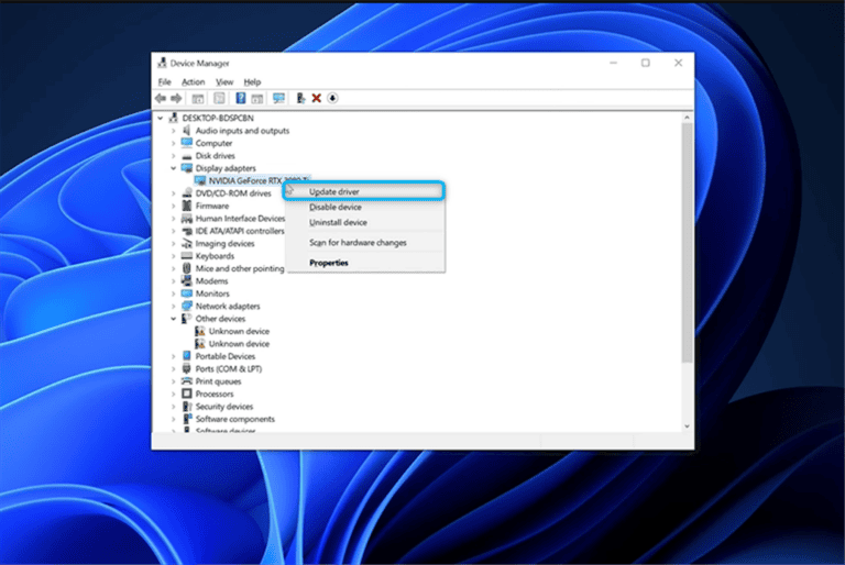 How to Update NVIDIA Drivers in Windows 11