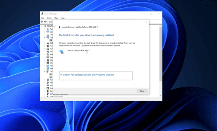 How to Update NVIDIA Drivers in Windows 11