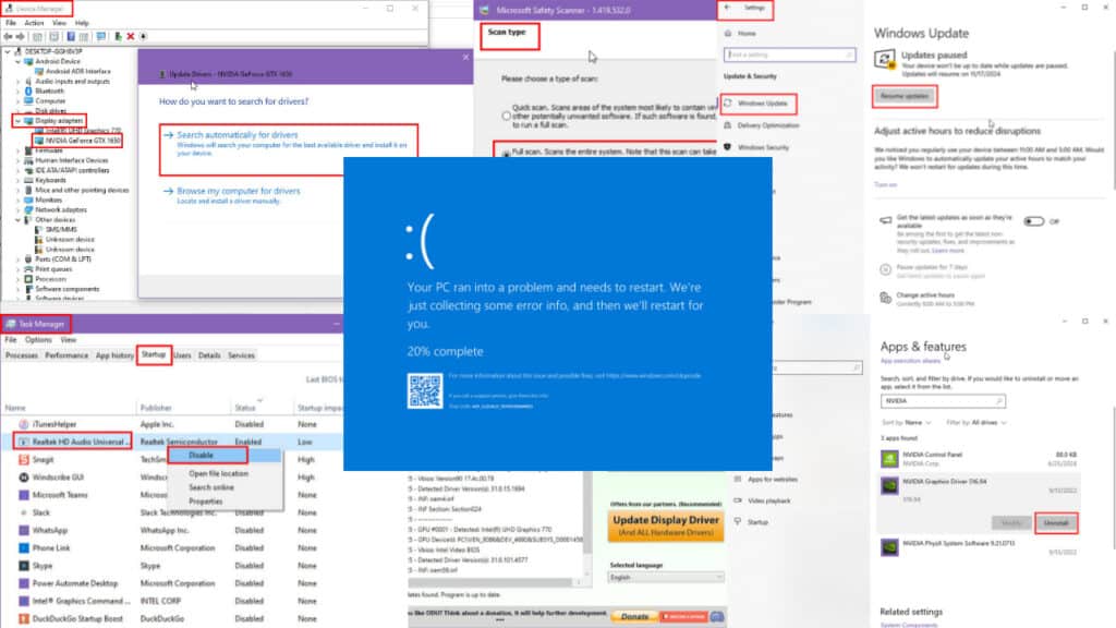 How to Fix Graphics Device Driver Error Code 3 in Device Manager