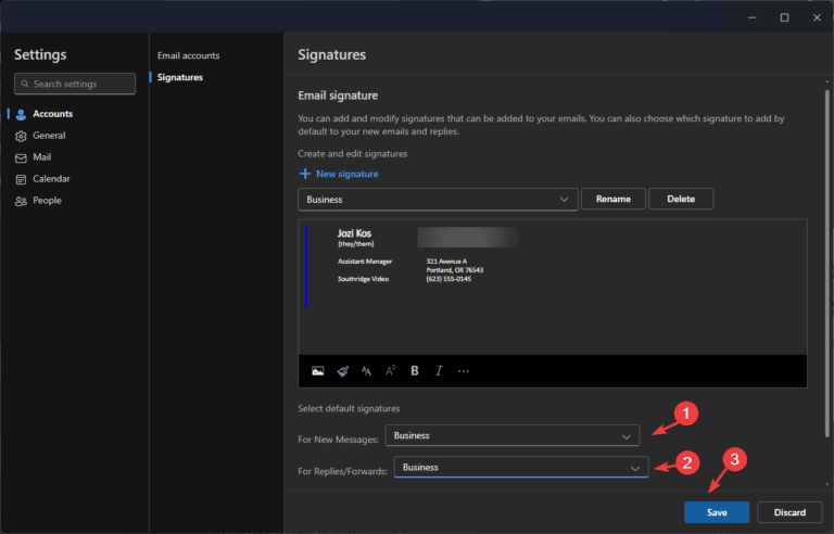How to Create Microsoft Outlook Signature Template