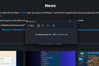 Windows 11's Snipping Tool is getting a new shortcut that greatly eases ...