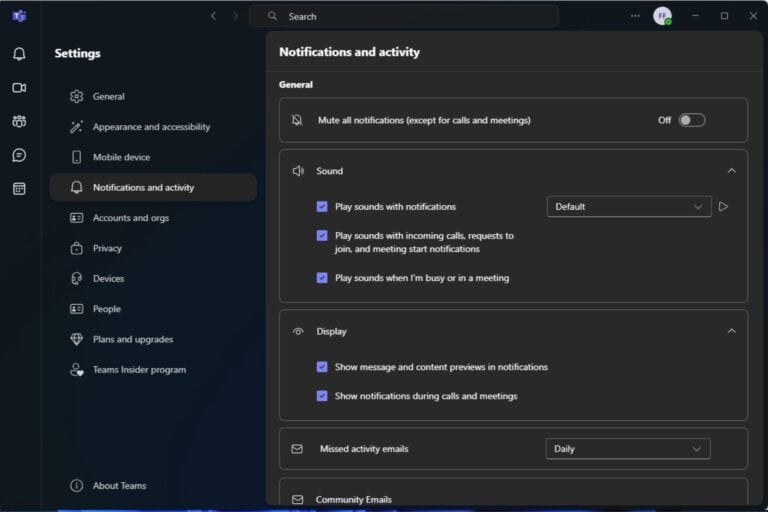 How to send organizational messages in Windows 11