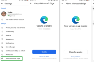 Microsoft Edge's "Self Update" feature on Android aims to make browser ...